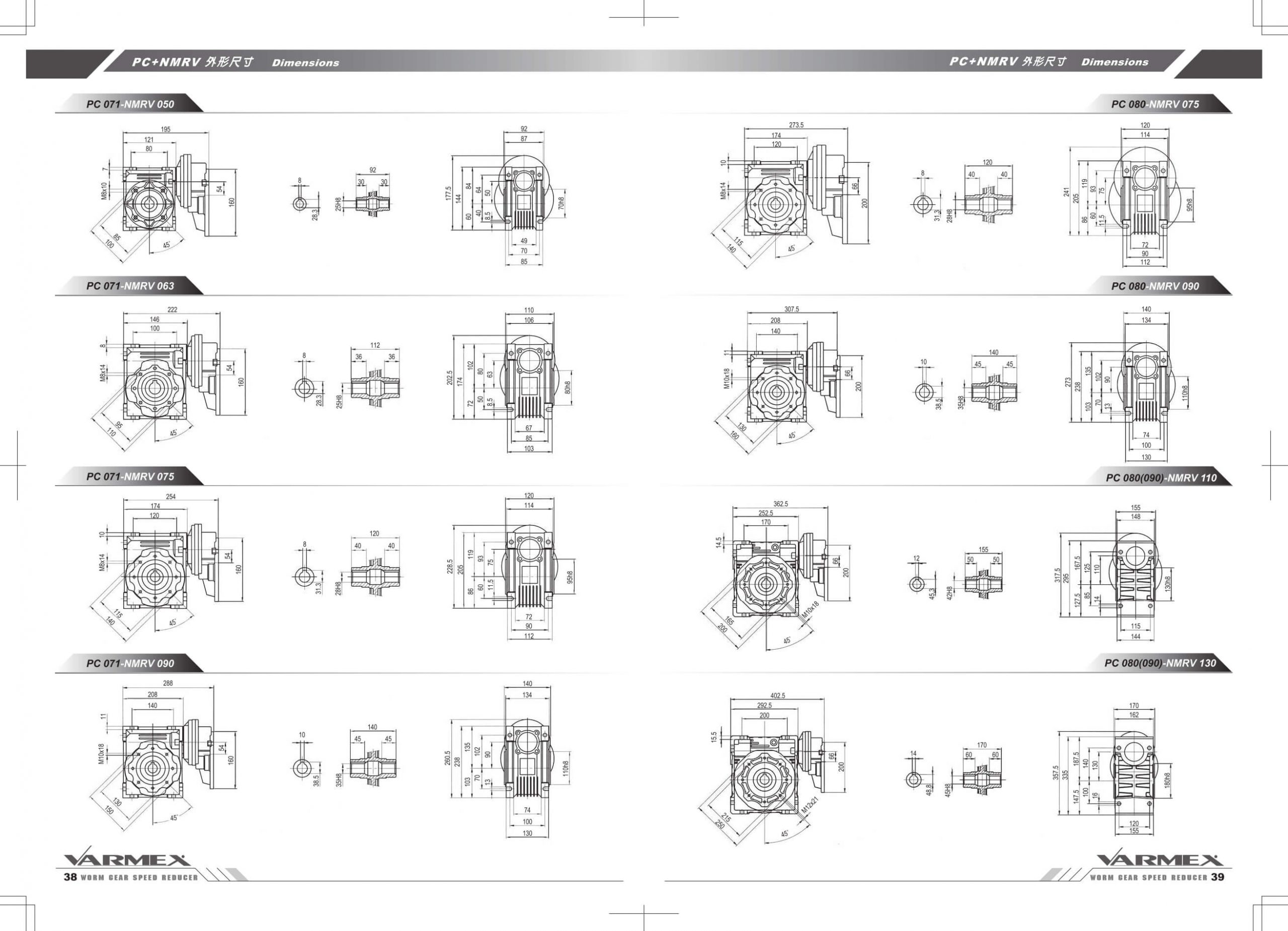 VARMEX Worm Geared Motors And Worm Gear Units - FS DRIVE SYSTEM SDN. BHD.